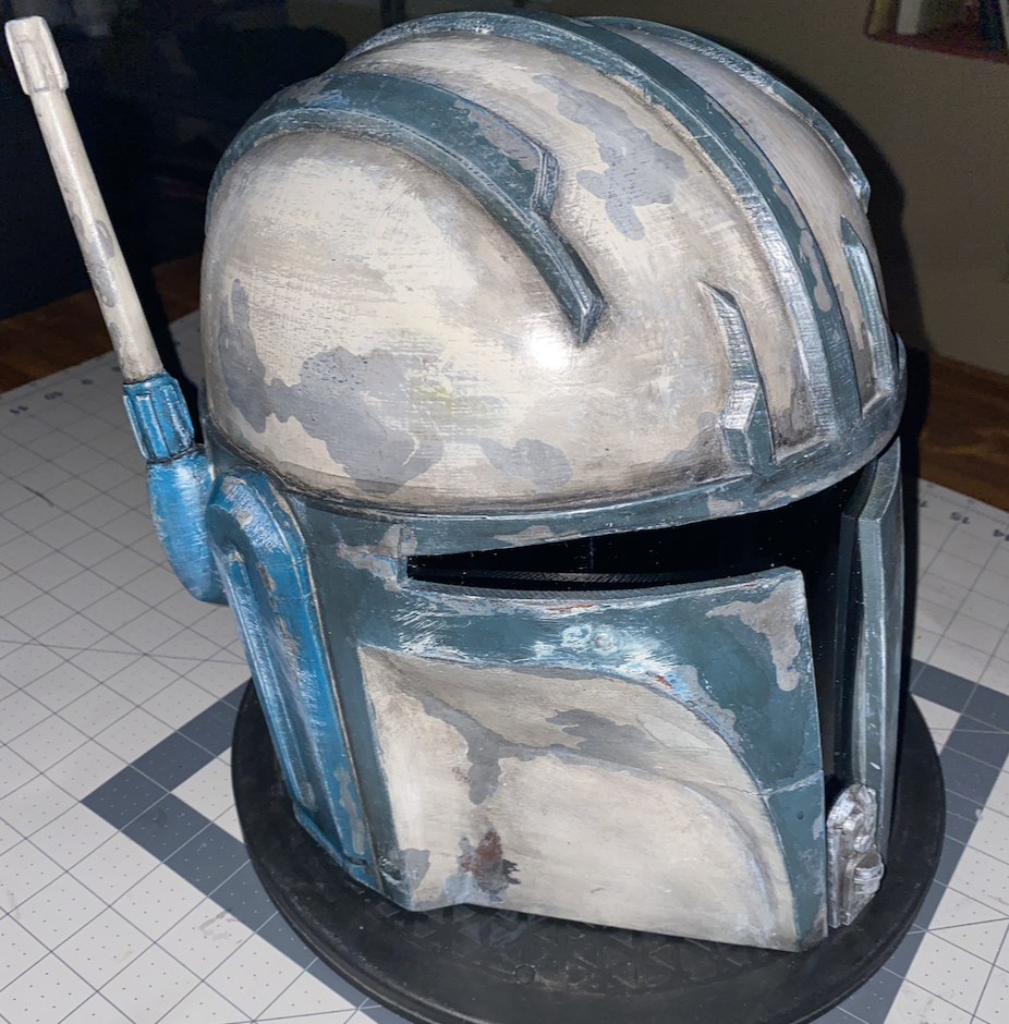 3D printable Mandalorian Inspired Helmet, The Rook・Cults