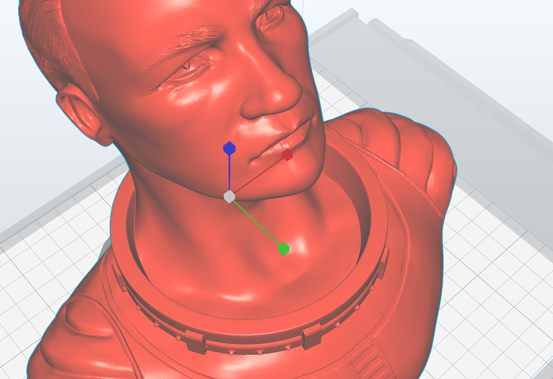 Free STL file Astronaut Bust Desk Ornament Remembrance Pilot 🧑‍🚀・3D ...