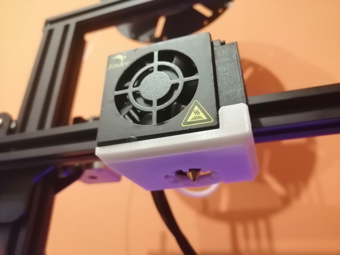3D printer Creality Ender 3 part cooling fan duct • made with Ender 3・Cults