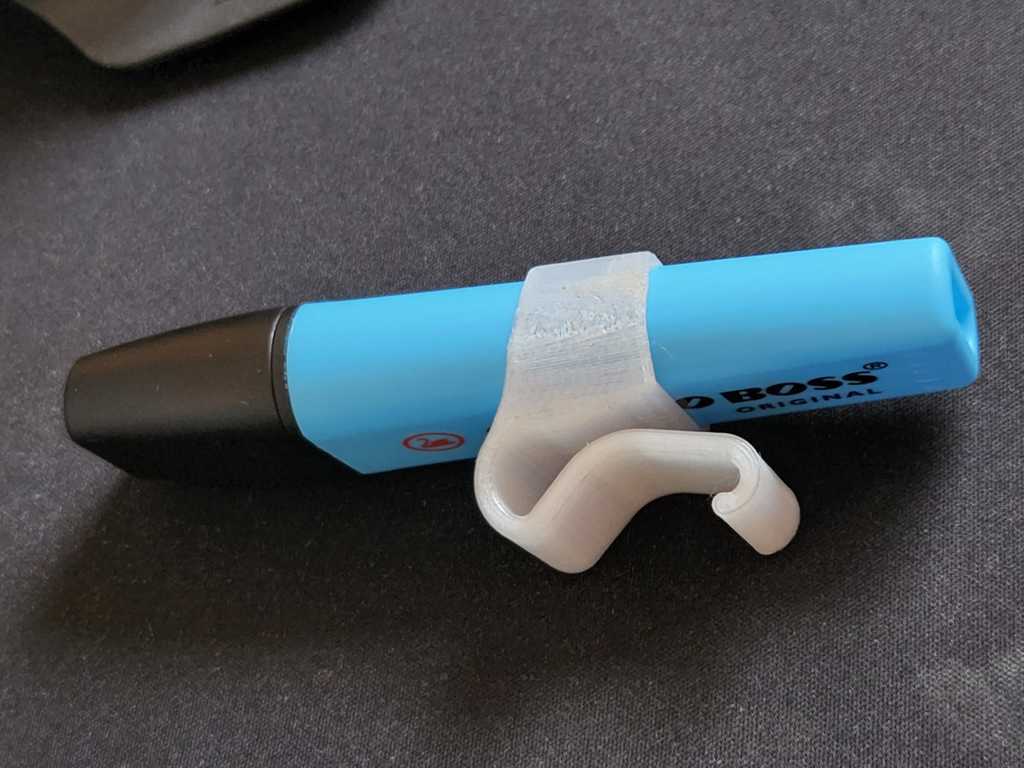 Free 3D file Side Clip for STABILO Boss 👨‍🎨 ・3D printing idea to ...