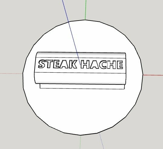 Free STL file Mould for making minced meat 🍖・Template to download and ...