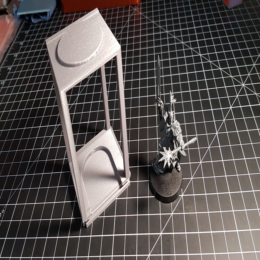 Free 3D file Miniatures frame - Cadre figurines 🖼️ ・3D printing ...