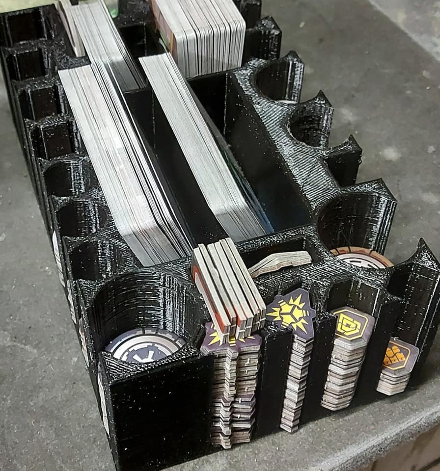 ⭐ STAR WARS LEGION TOKEN/ CARD HOLDER・Free 3MF File for ・Cults