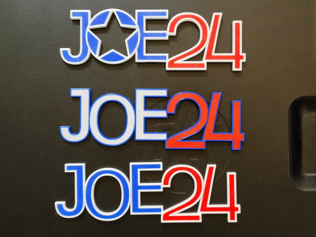 Free 3D file JOE24 Joe Biden supporter glasses and fridge magnet 👓・3D ...