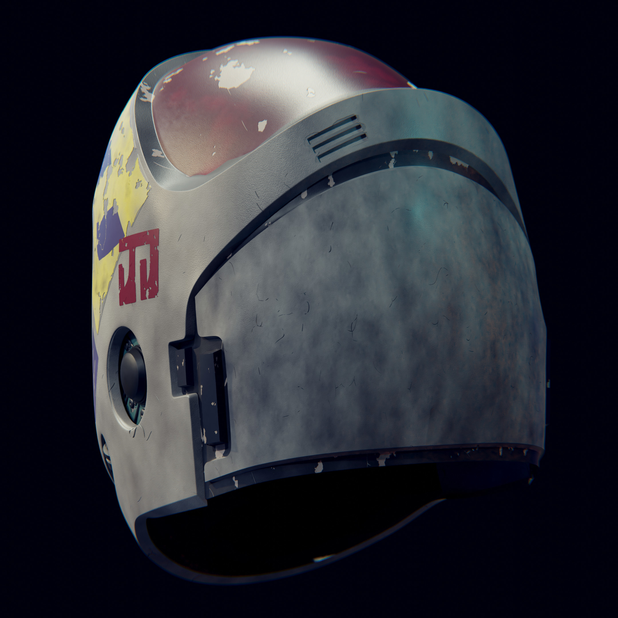 🪖 3D Model of Y-Wing Helmet from Star Wars・ STL File for ・Cults
