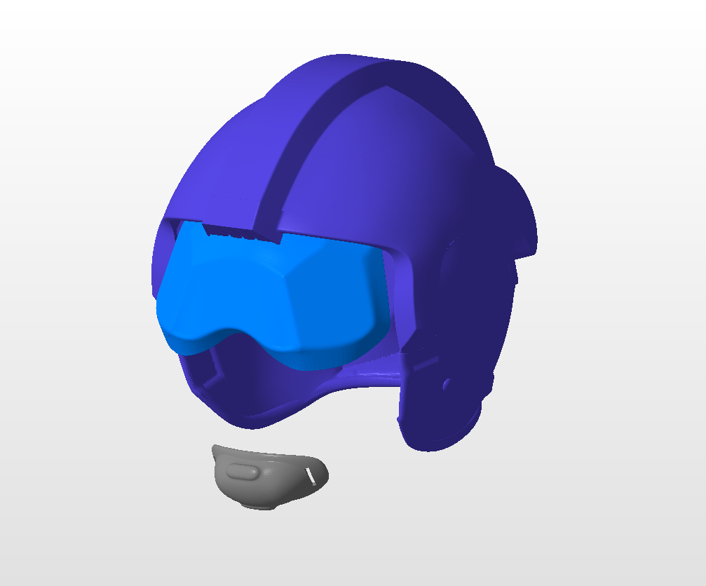 STL file X-Wing Helmet from Star Wars 🚀・Model to download and 3D print ...