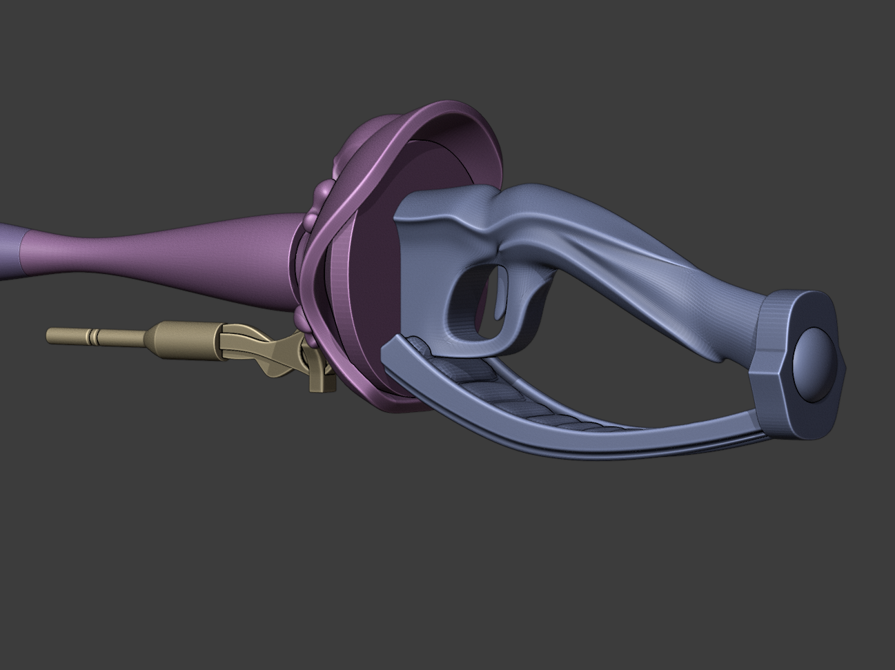 3D file Captain Harlock laser gun rapier 🔫 ・3D printer design to ...