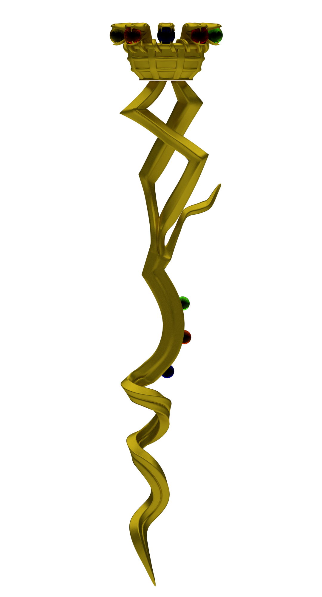 👽 Staff of Ainz Ooal Gown from Overlord・ STL File for 3D printing・Cults
