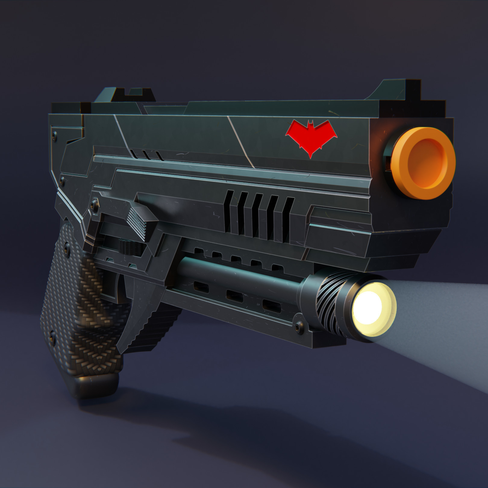 3D file Red Hood Arkham Knight Guns 🔫 ・3D print object to download・Cults