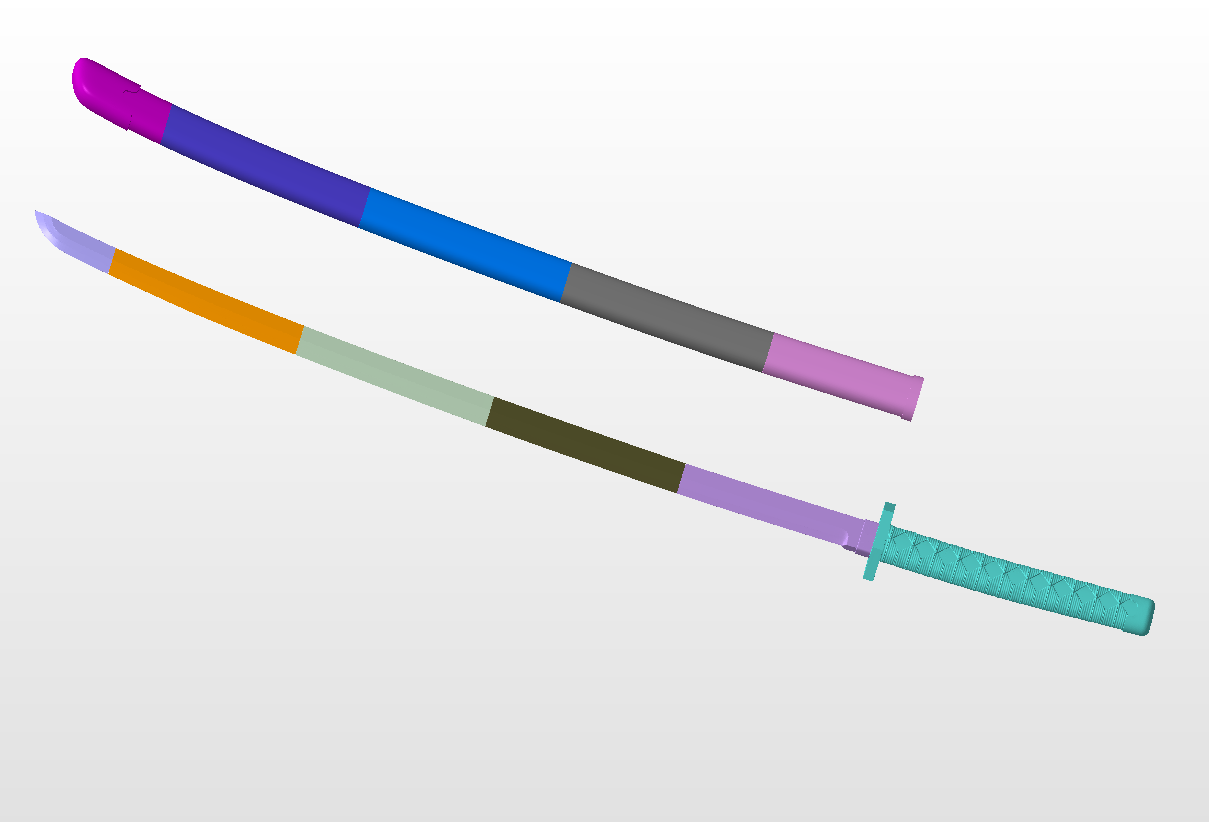 Archivo 3D Nichirin Blade de Demon Slayer 💬・Objeto de impresión 3D para ...