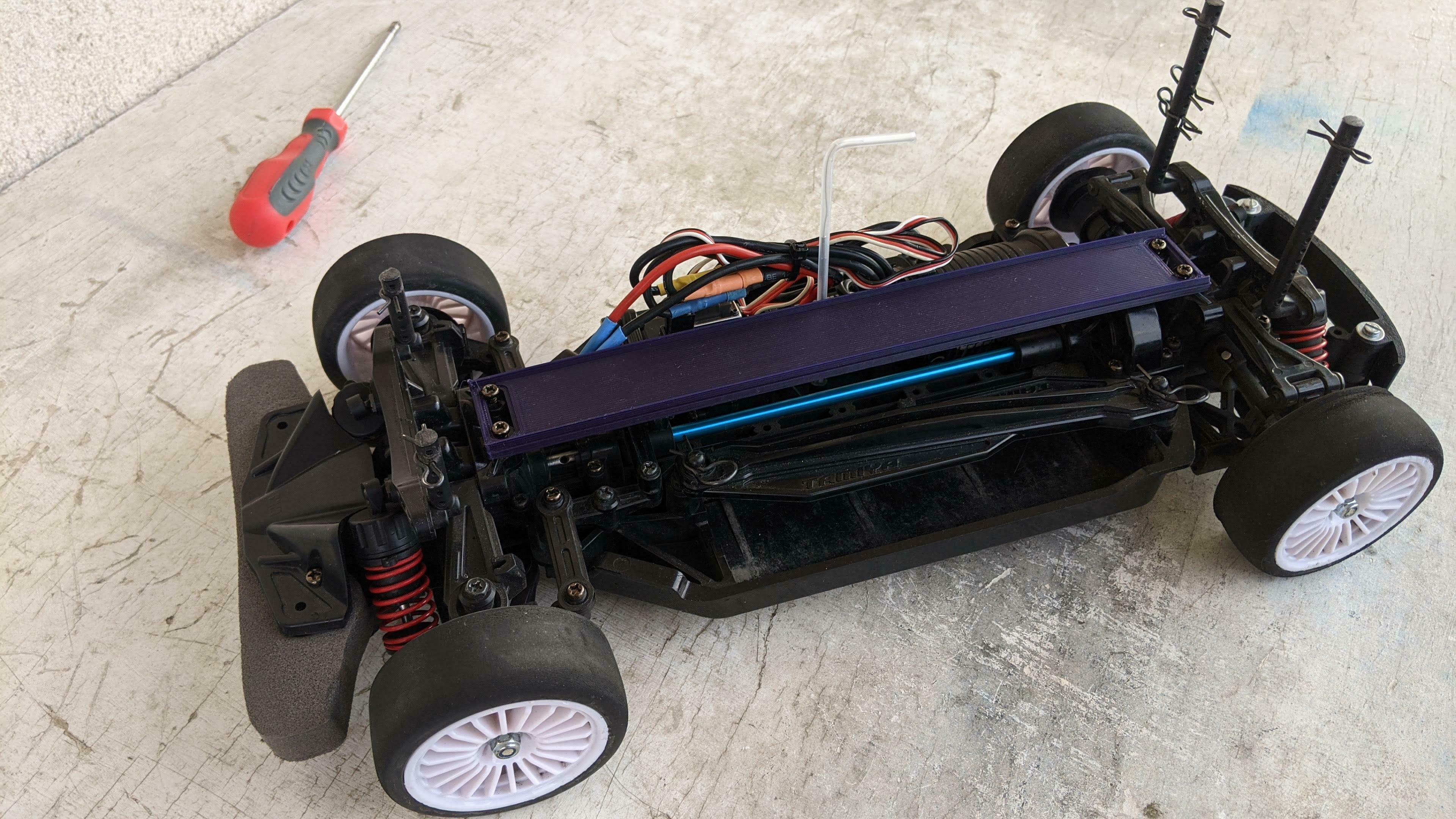 🖼️ tt 02 tamiya upper chassis plate・ STL File for ・Cults