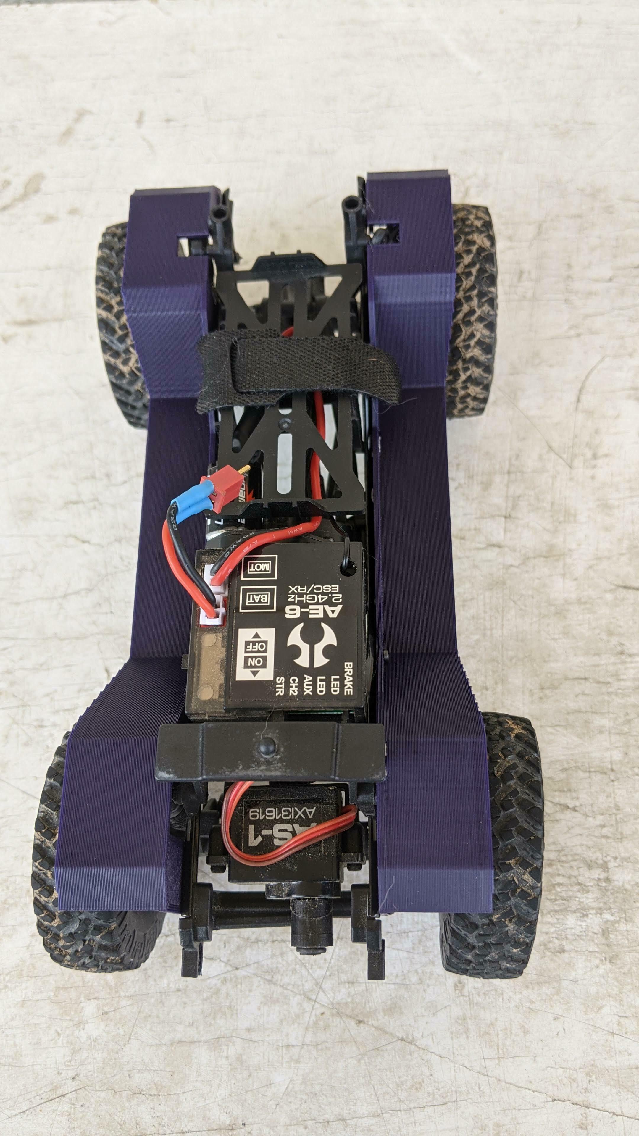 STL 文件 axial scx24 Rubicon 挡泥板 , axial scx24 盖轮 🚁 ・可下载 3D 打印模型・Cults