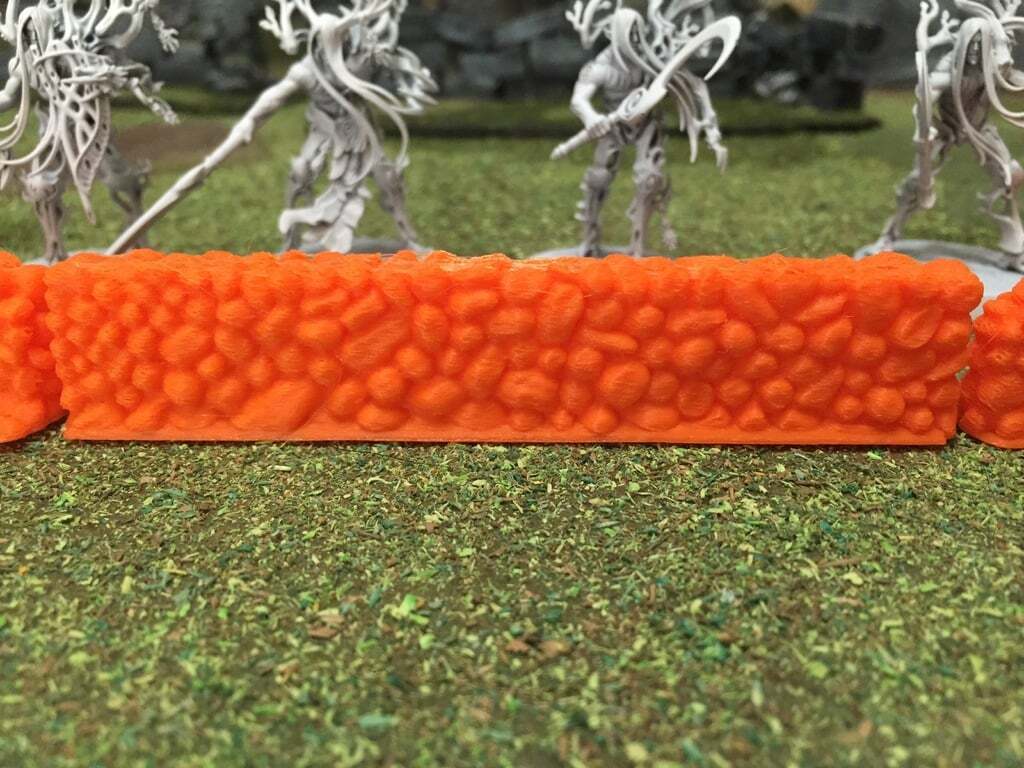 3D printed Stone wall・Cults