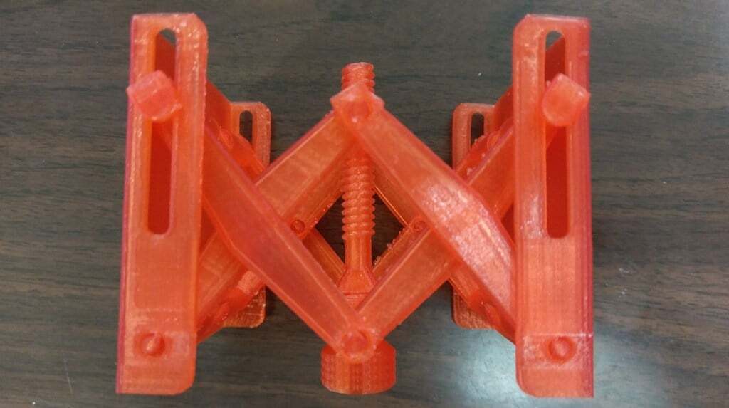 3D printable Platform Jack [Fully Assembled, No Supports]・Cults