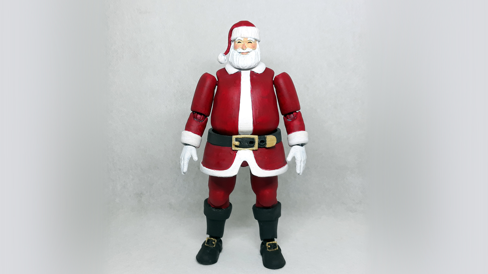 🎅 santa claus articulated action figure 3D print model・ 3D File for ・Cults