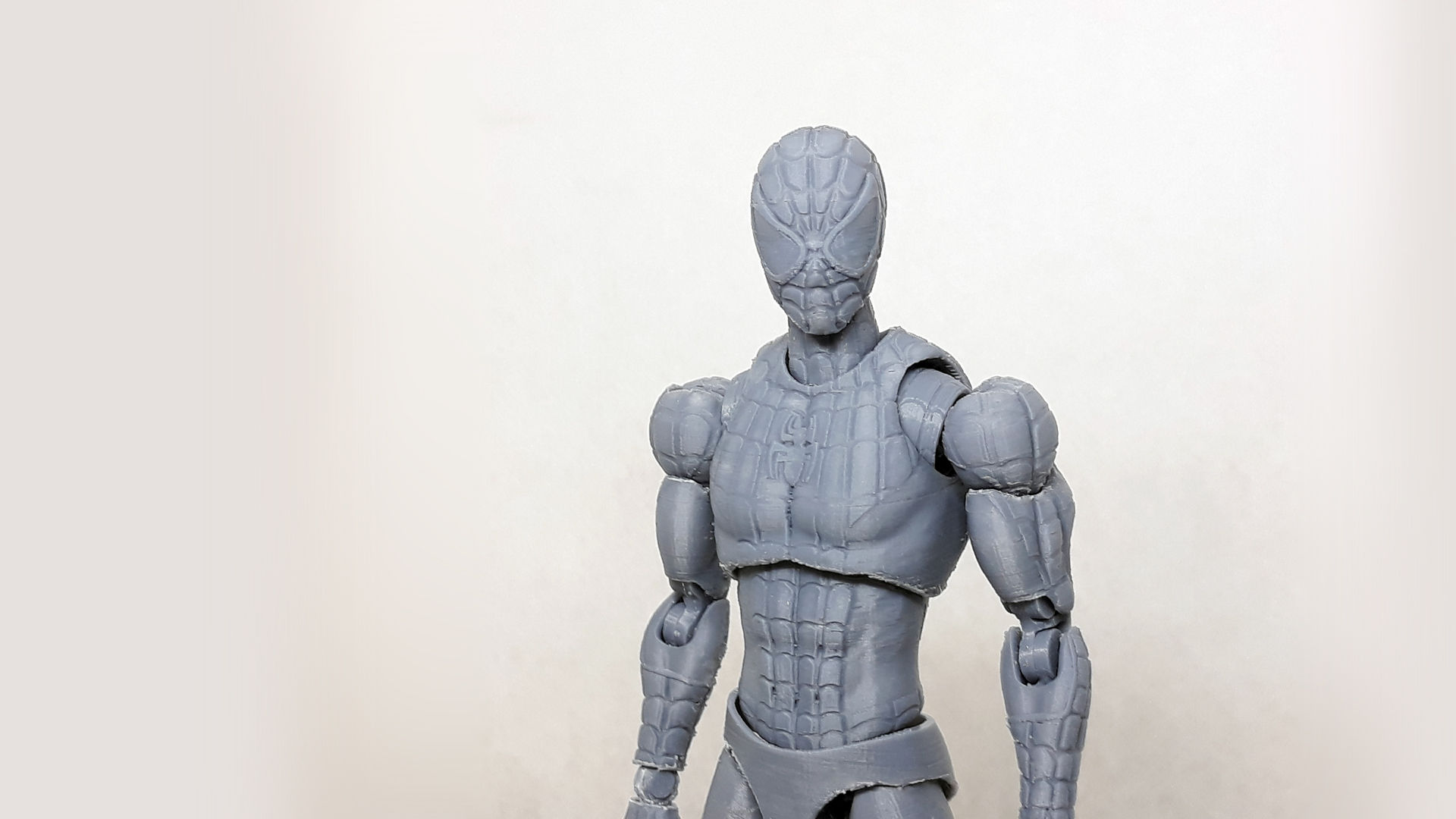 🕷️ SPIDER MAN 1/12 articulated action figure・ 3D File for ・Cults