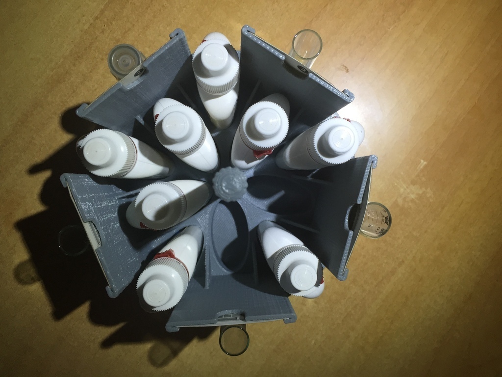 👽 Test Kit Holder (Aquaponics/Aquarium etc)・Free 3D File for ・Cults