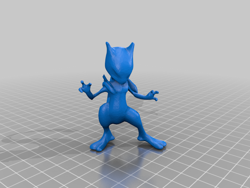 Free 3D file Shadow Mewtwo 🐉 ・3D printing idea to download・Cults