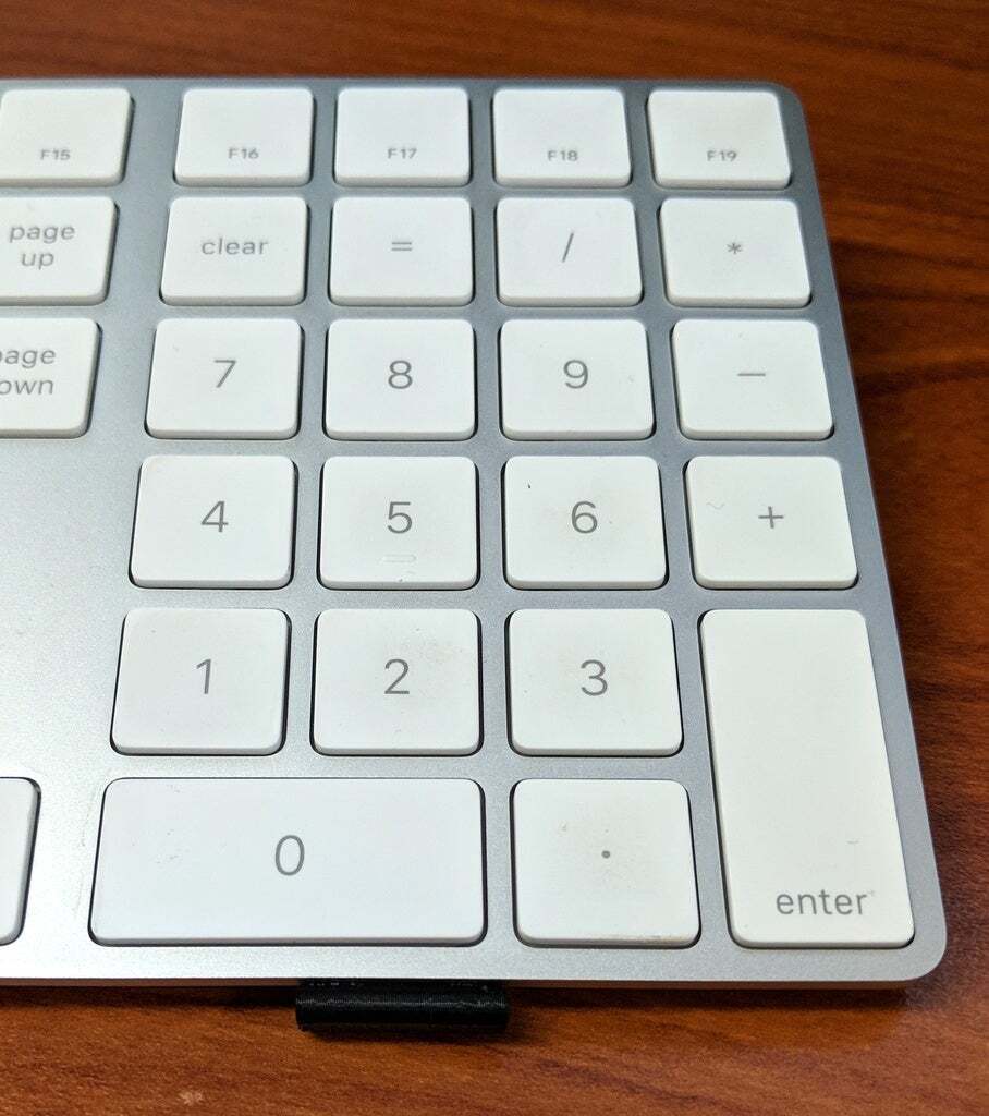 Free STL file iMac Wireless Keyboard Wedge ⌨️ ・3D printing idea to ...