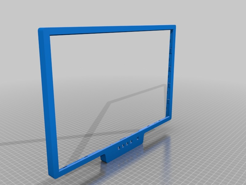 Free 3D file LCD Monitor with old laptop's LCD panel 👴 ・3D printable ...