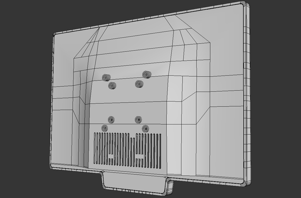 Free 3D file LCD Monitor with old laptop's LCD panel 👴 ・3D printable ...