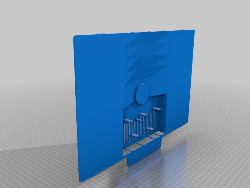 Free 3D file LCD Monitor with old laptop's LCD panel 👴 ・3D printable ...