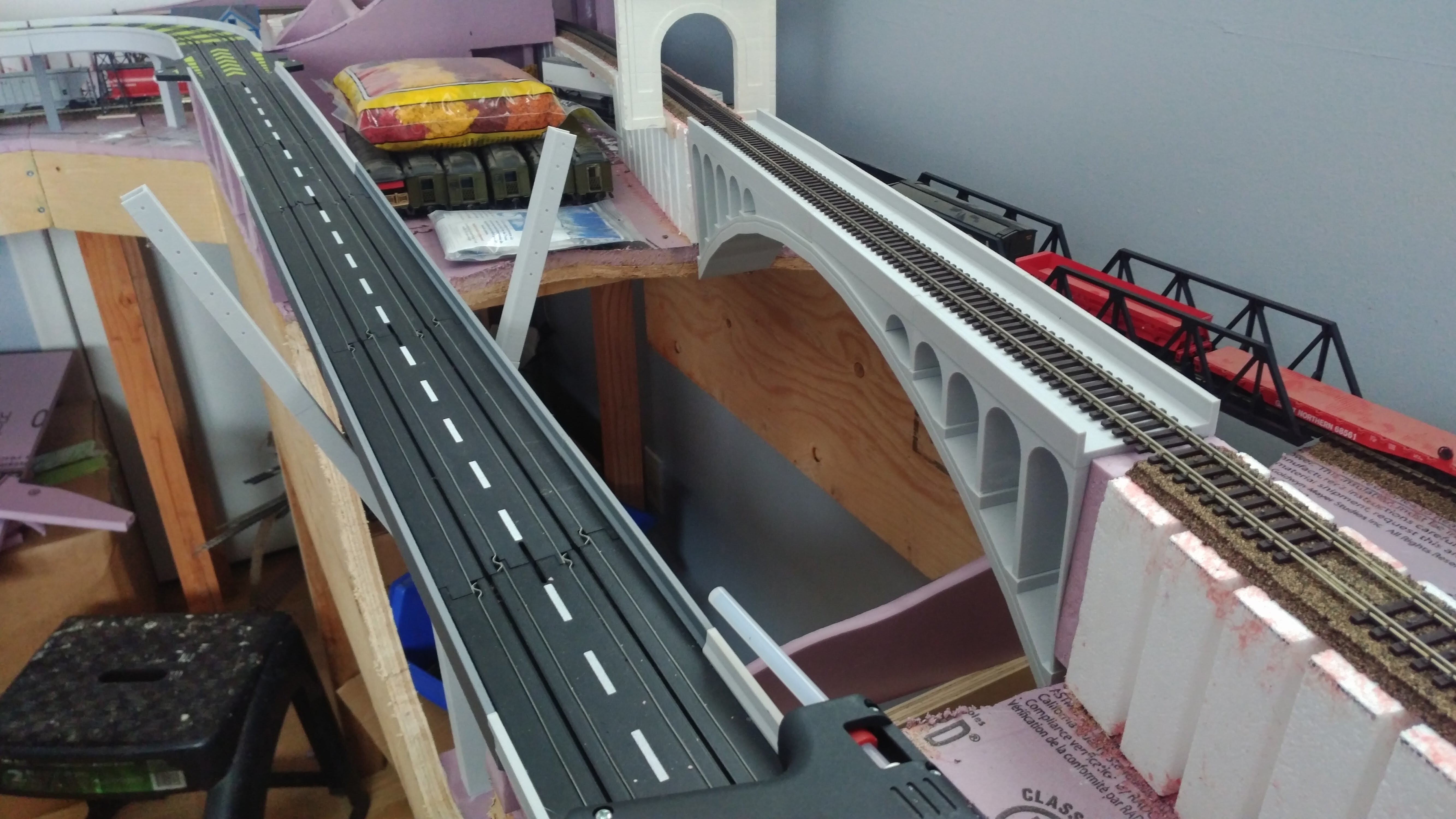 🚆 HO scale double arch train bridge・Free STL File for ・Cults