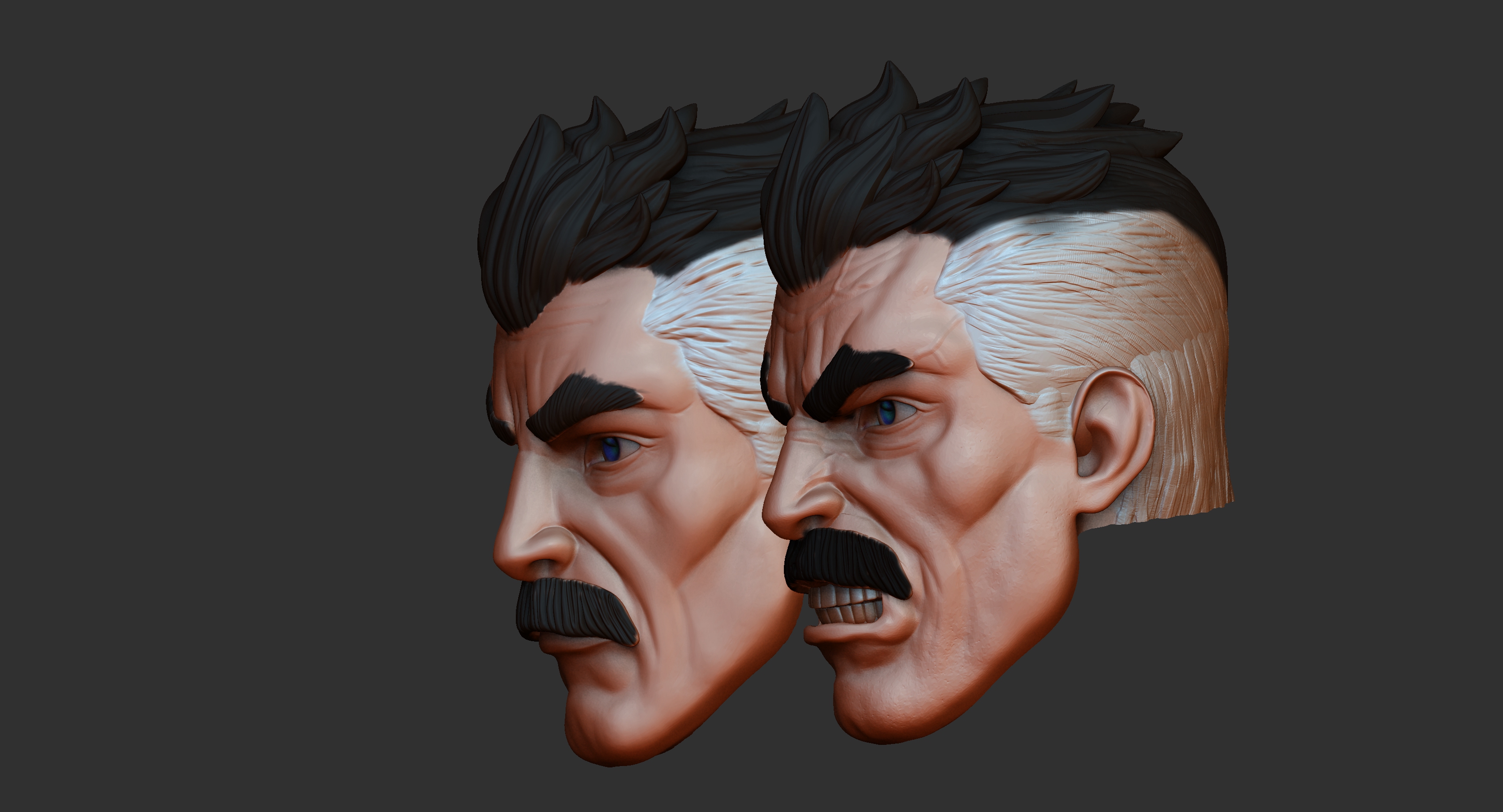 STL file omni man action figure head for marvel legends and mezco 👨 ・3D ...