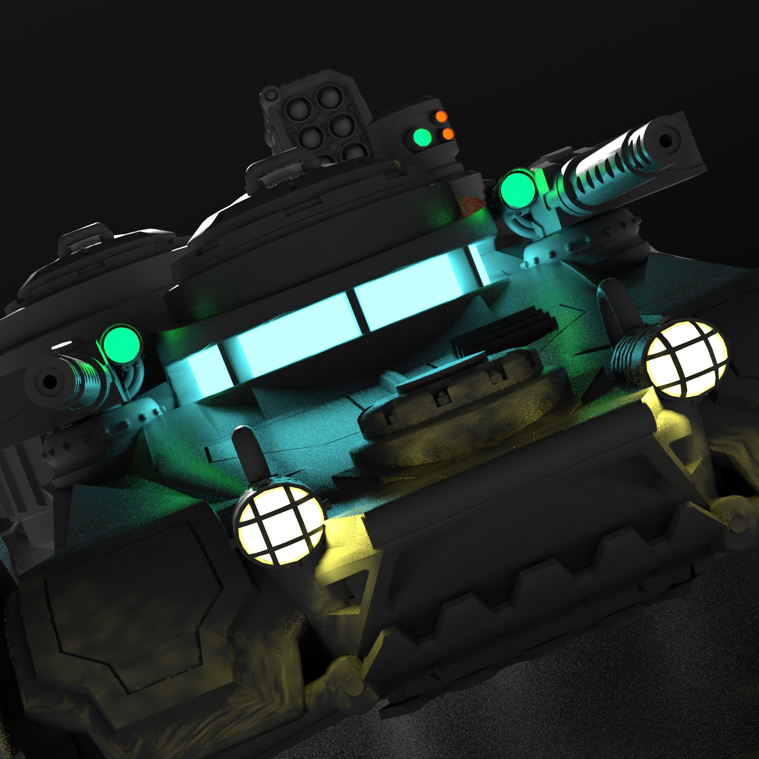 🎲 Paris Fast Attack Vehicle remixed and Magnetzed・Free 3D File for ・Cults