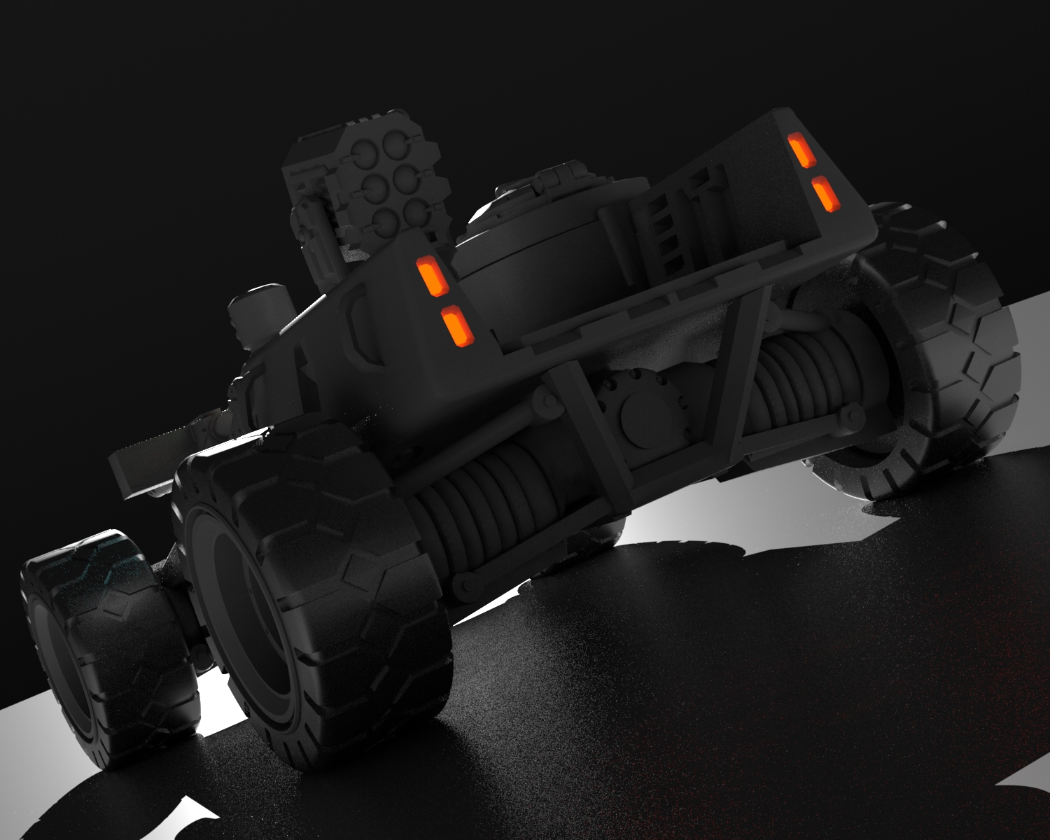 🎲 Paris Fast Attack Vehicle remixed and Magnetzed・Free 3D File for ・Cults