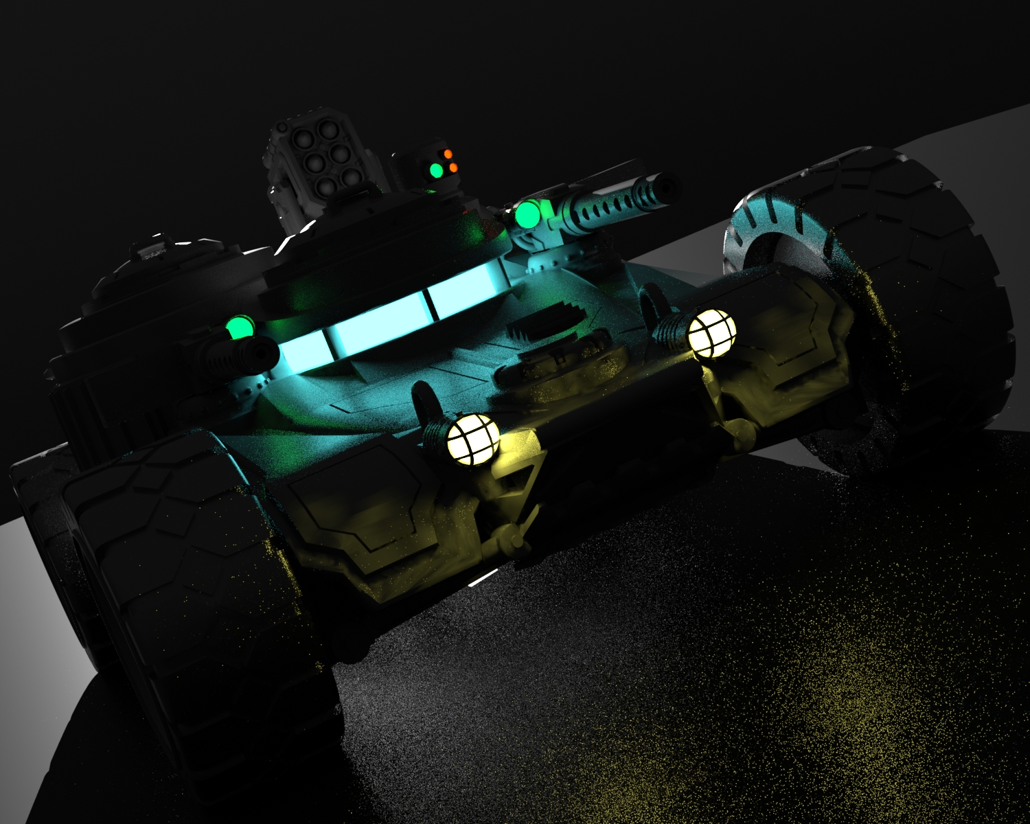 🎲 Paris Fast Attack Vehicle remixed and Magnetzed・Free 3D File for ・Cults