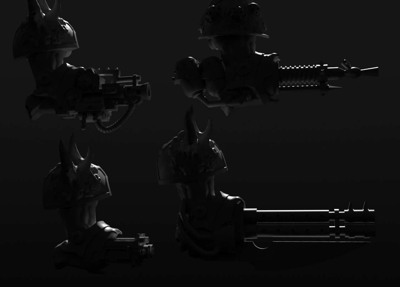 🔫 Moar Weapons for Demonic Cyborg Orge Sniffle Smasher Brothers・Free 3D ...