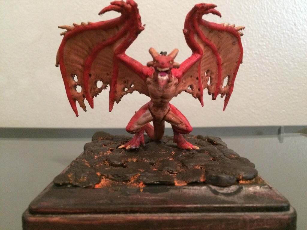 3D printing Flame drake・Cults