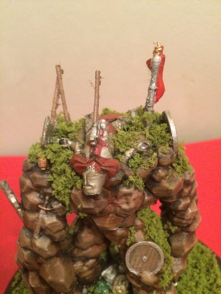 3D printable Monster Mondays #1: Battlefield Elemental (28mm/32mm scale ...