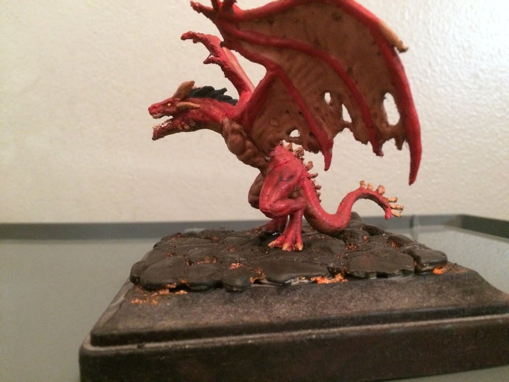 3D printing Flame drake・Cults