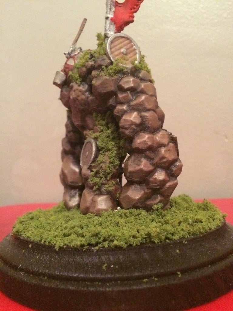 3D printable Monster Mondays #1: Battlefield Elemental (28mm/32mm scale ...