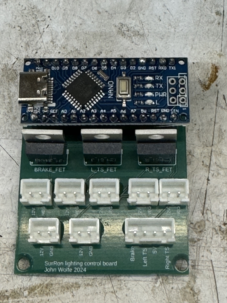 🚗 SurRon X turn signal and brake light parts and controller・Free 3D ...