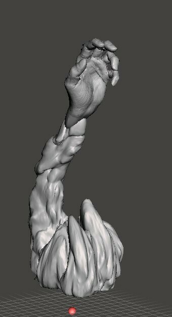 🧙 Mage Hand for D&D・Free 3D File for ・Cults