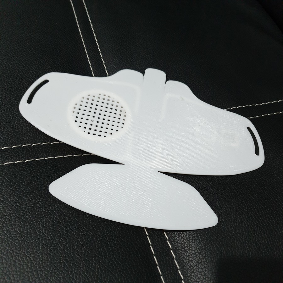 🔧 N95 masks against Coronavirus COVID19 #HackThePandemic・3D Print with ...