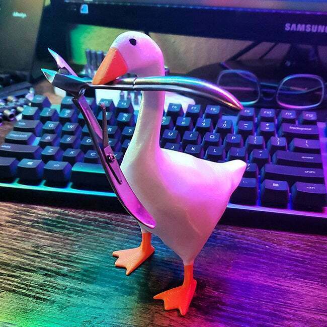 Free STL file Entitled/Untitled Goose 1.25:1 🎨 ・3D printer model to ...