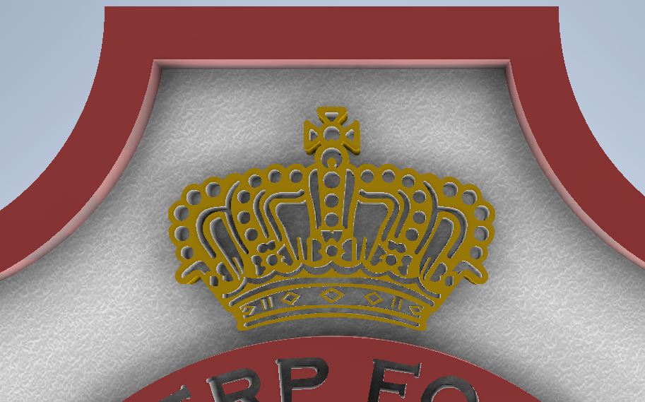 Fichier STL Logo du RAFC 🏈 ・Objet imprimable en 3D à télécharger・Cults