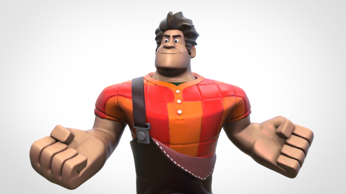 STL file Wreck-It Ralph 🎬 ・3D printer design to download・Cults
