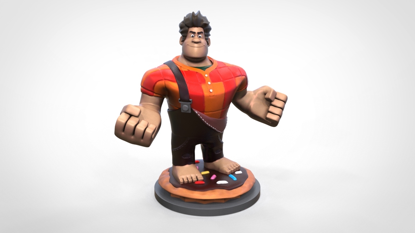 STL file Wreck-It Ralph 🎬 ・3D printer design to download・Cults