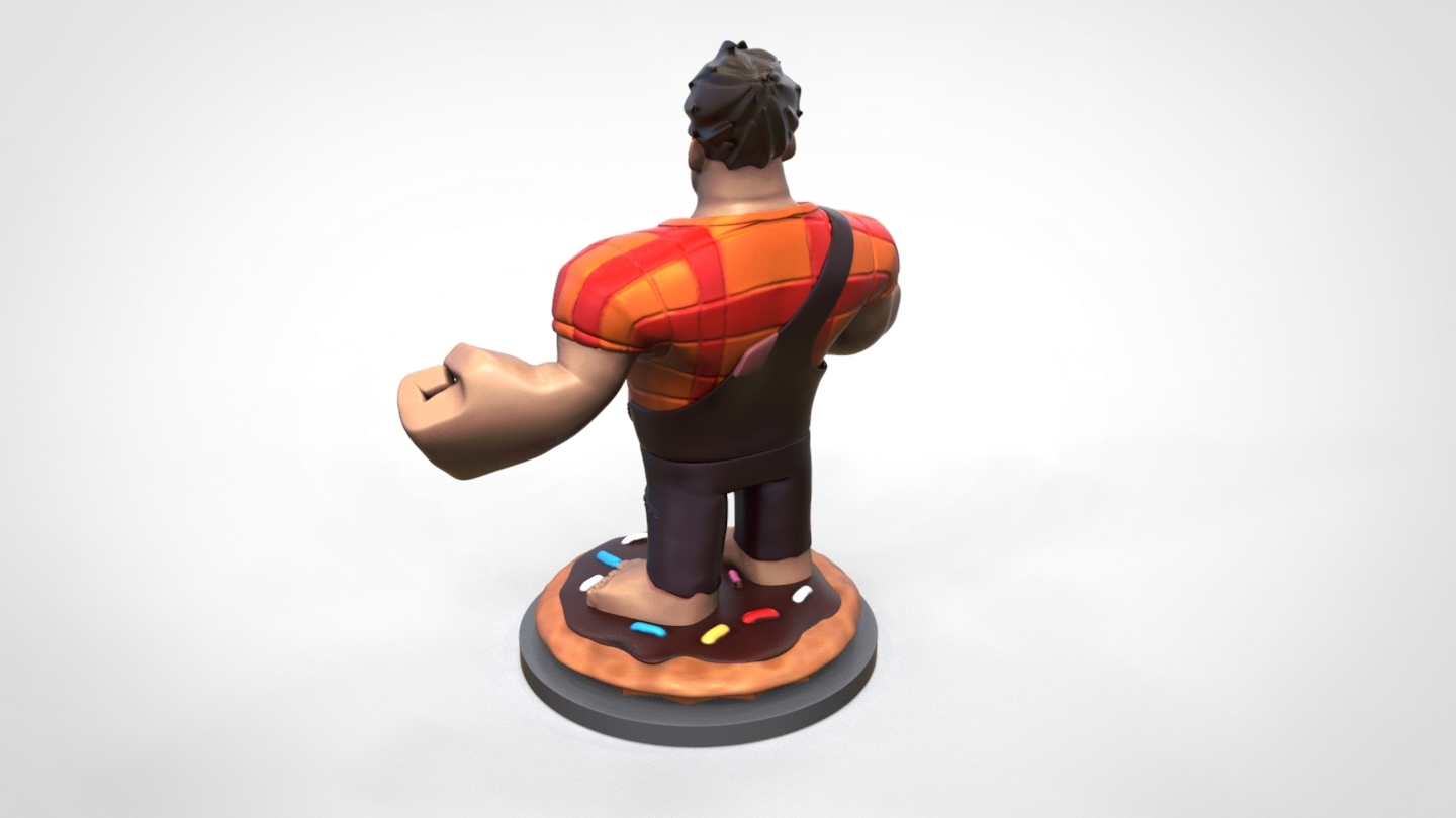 STL file Wreck-It Ralph 🎬 ・3D printer design to download・Cults