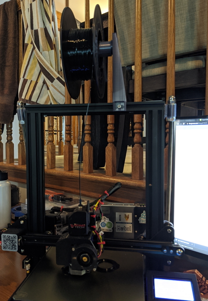 🧞‍♂️ Ender3 Direct Drive Spool Holder Bracket・Free 3D File for ・Cults