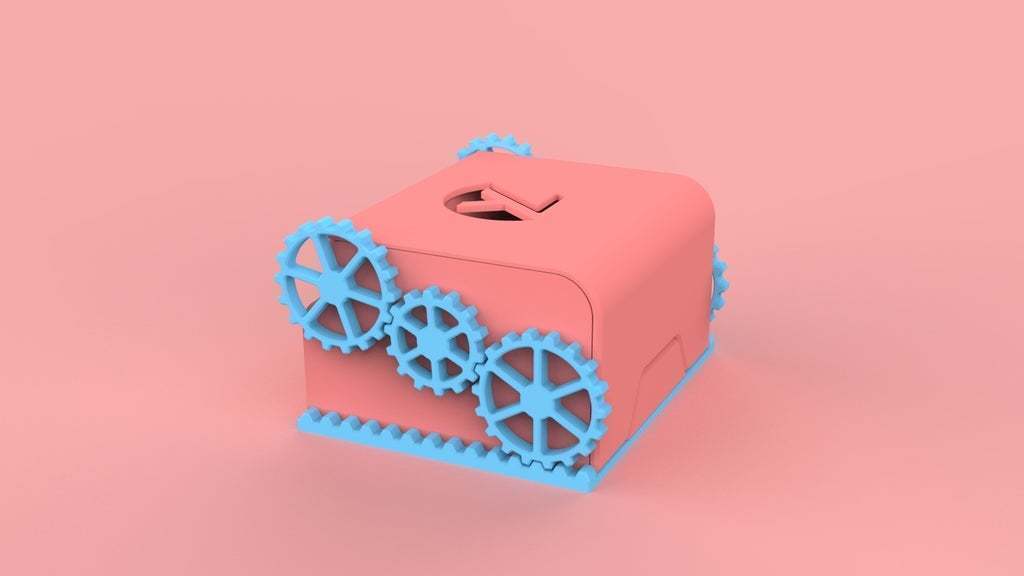 📦 MECH BOX・Free STL File for ・Cults