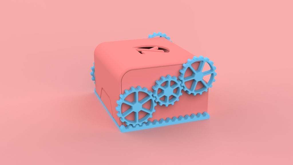 📦 MECH BOX・Free STL File for ・Cults