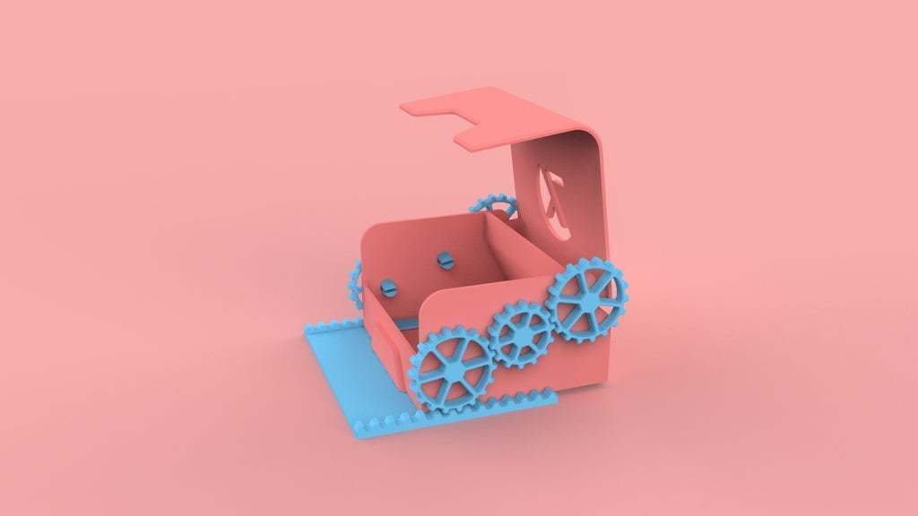 📦 MECH BOX・Free STL File for ・Cults
