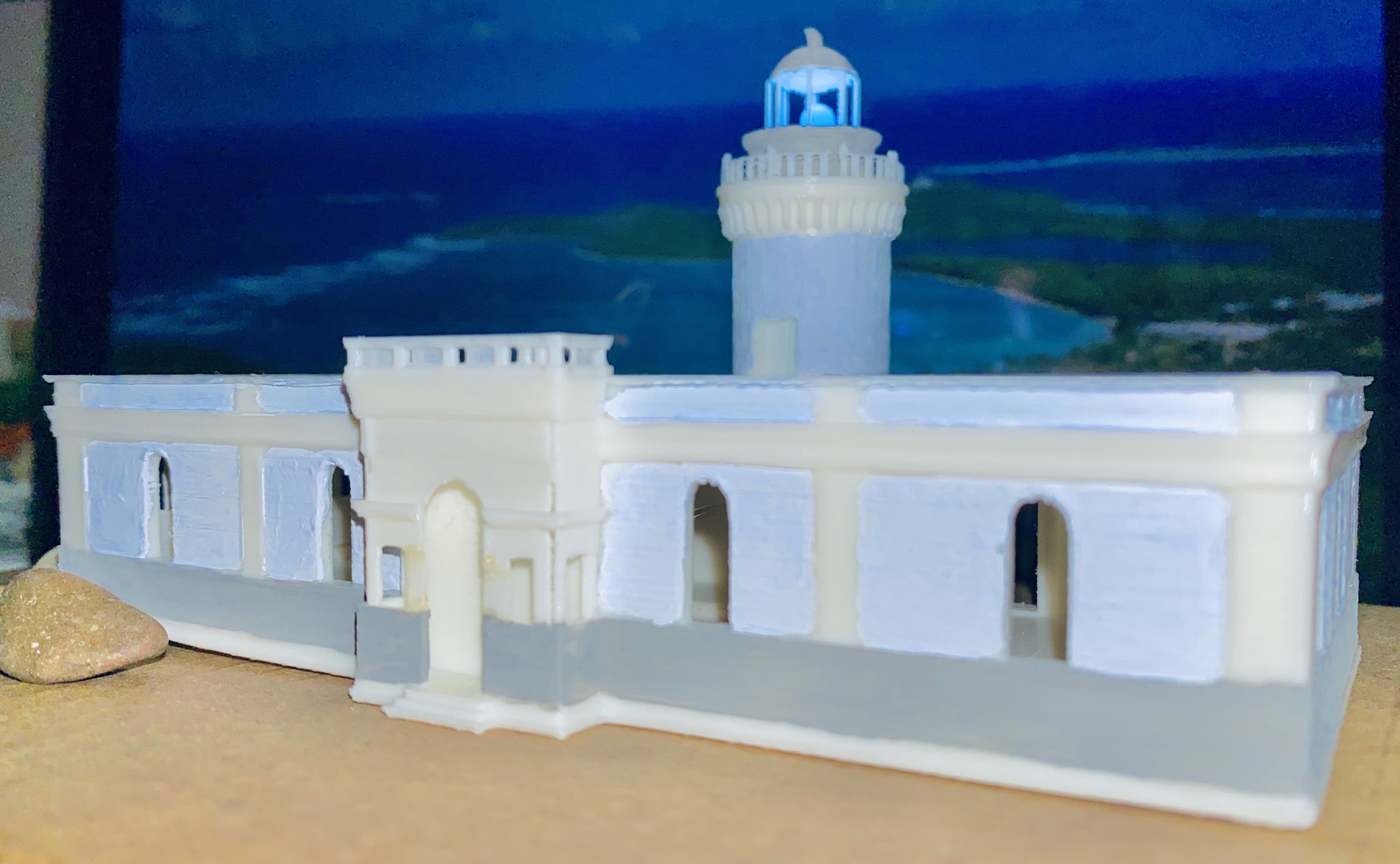 3D print Faro Cabezas de San Juan, Fajardo Puerto Rico • made with Da ...