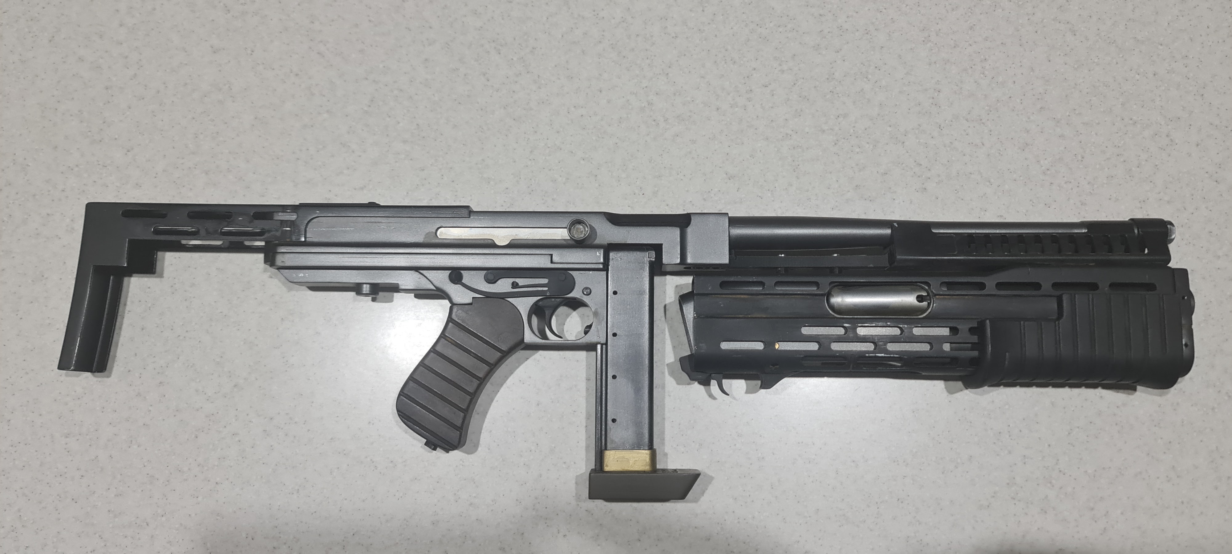 3D file M41A Pulse Rifle 👽 ・Template to download and 3D print・Cults